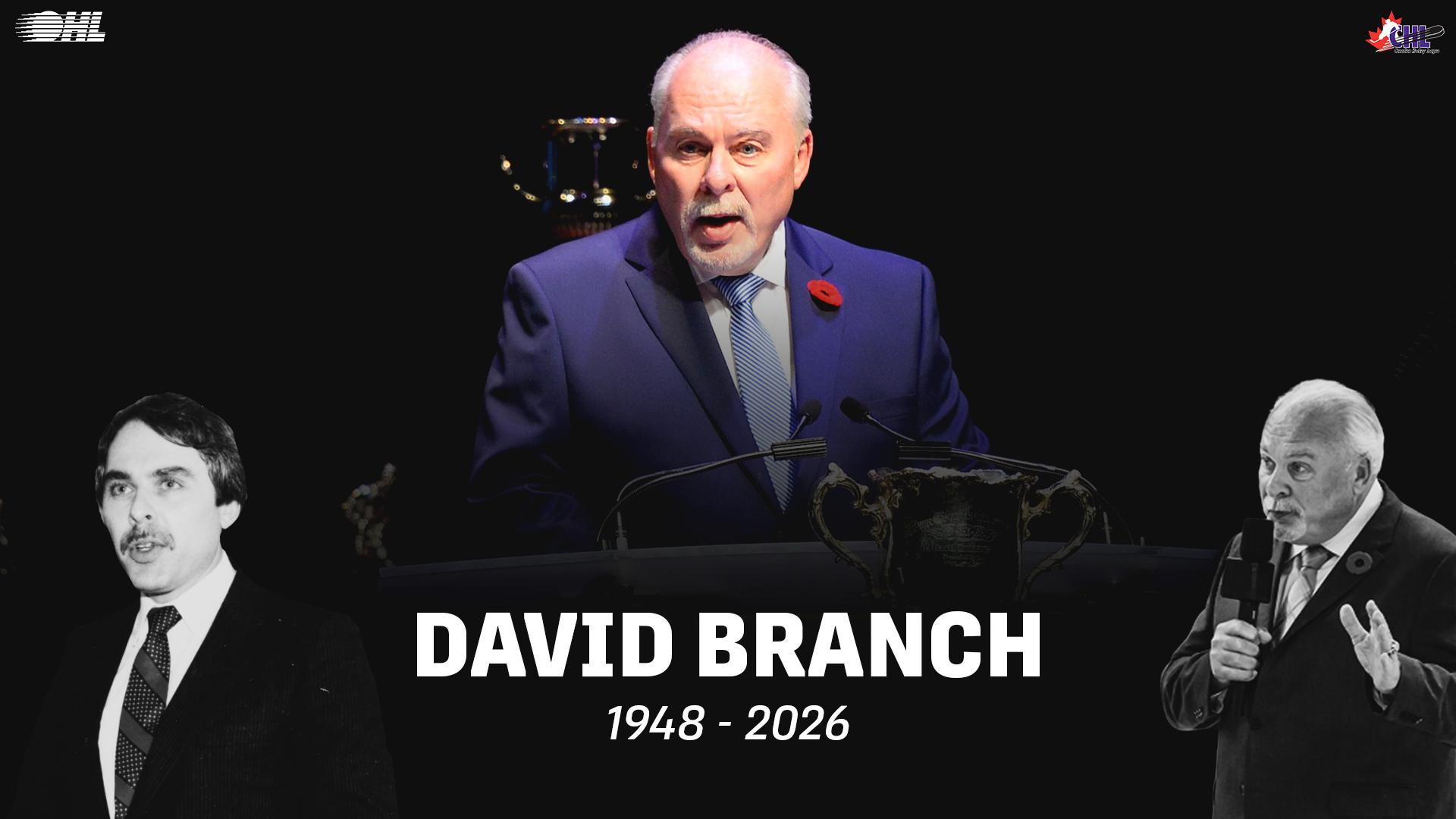 The OHA Mourns the Loss of David Branch - Ontario Hockey Association